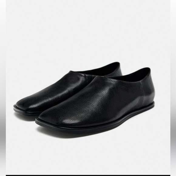 Zara | Shoes | Lay Soft Leather Shoes | Poshmark